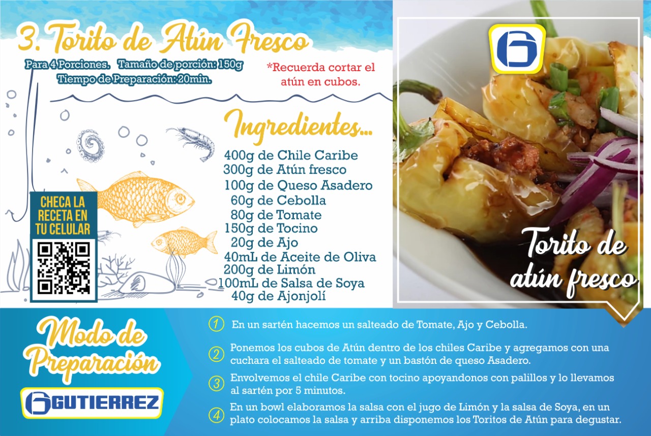 Recetas Gutiérrez | Toritos de Atún