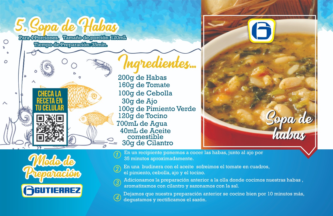 Recetas Gutiérrez | Sopa de Habas